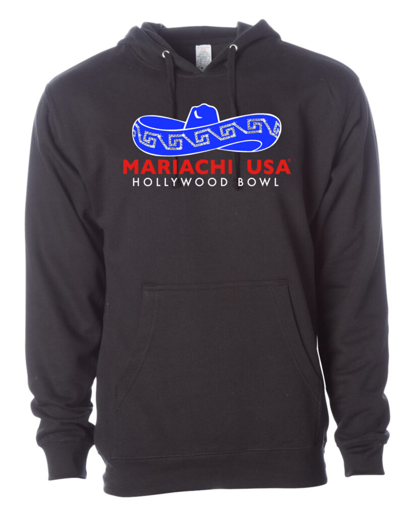 Black Hoodie Mariachi USA Sweatshirt | MARIACHI USA